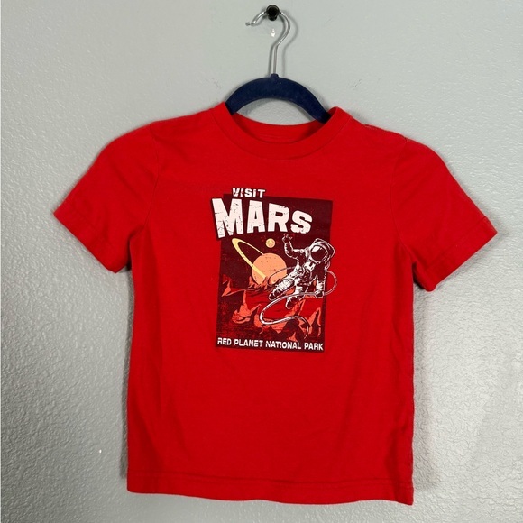thereabouts | Shirts & Tops | Red Mars Astronaut Kids Tshirt | Poshmark